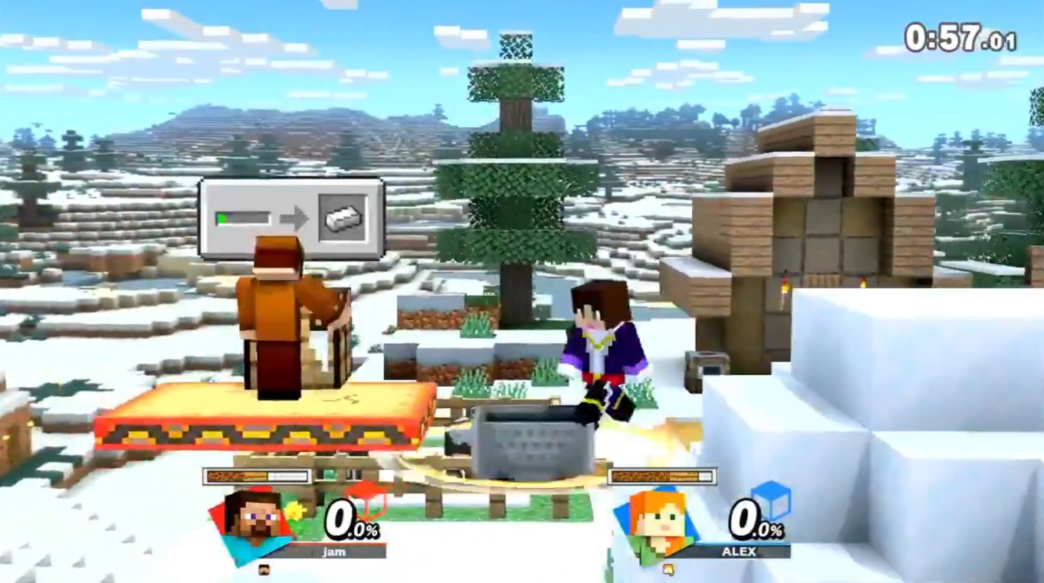 Super Smash Bros Ultimate Mod Let You Select Minecraft Skins in Game ...