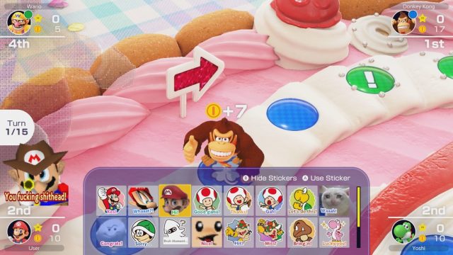 Custom Stickers Are Already Being Modded Into Mario Party Superstars ...